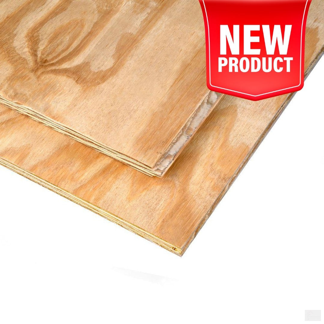 Select 1/2-inch x 4 ft. x 8 ft. Tongue and Groove Plywood Sheathing ...