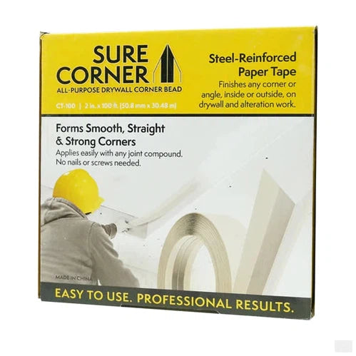 Sure Corner Roll-on Bead - 2" x 100' — Adam Tools INC.
