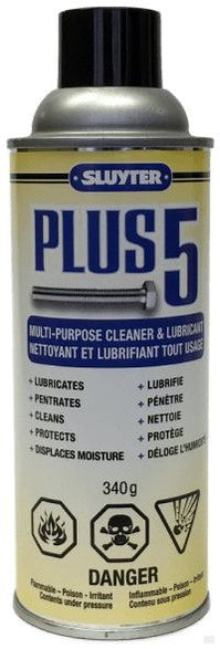 Sluyter 340-g Plus 5 Multi-Purpose Cleaner & Lubricant — Adam Tools INC.
